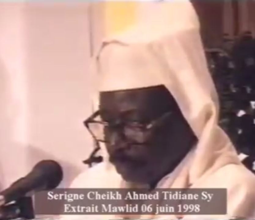 Vidéo – Mawlid 1998 : Cheikh Ahmed Tidiane Sy explique le sens et la ...
