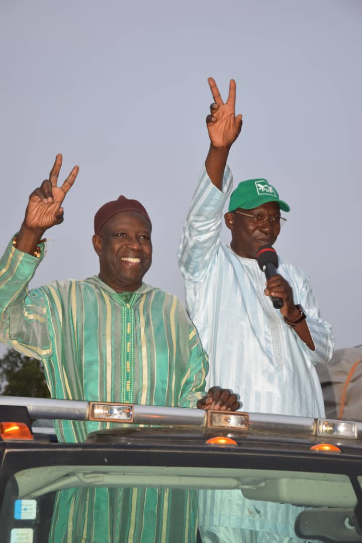 (18 Photos) – Serigne Mansour SY Djamil en campagne avec Issa Sall