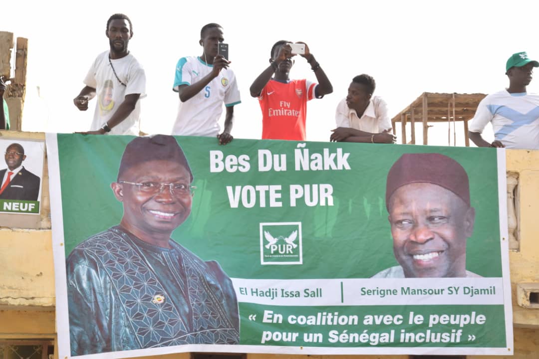 (18 Photos) – Serigne Mansour SY Djamil en campagne avec Issa Sall