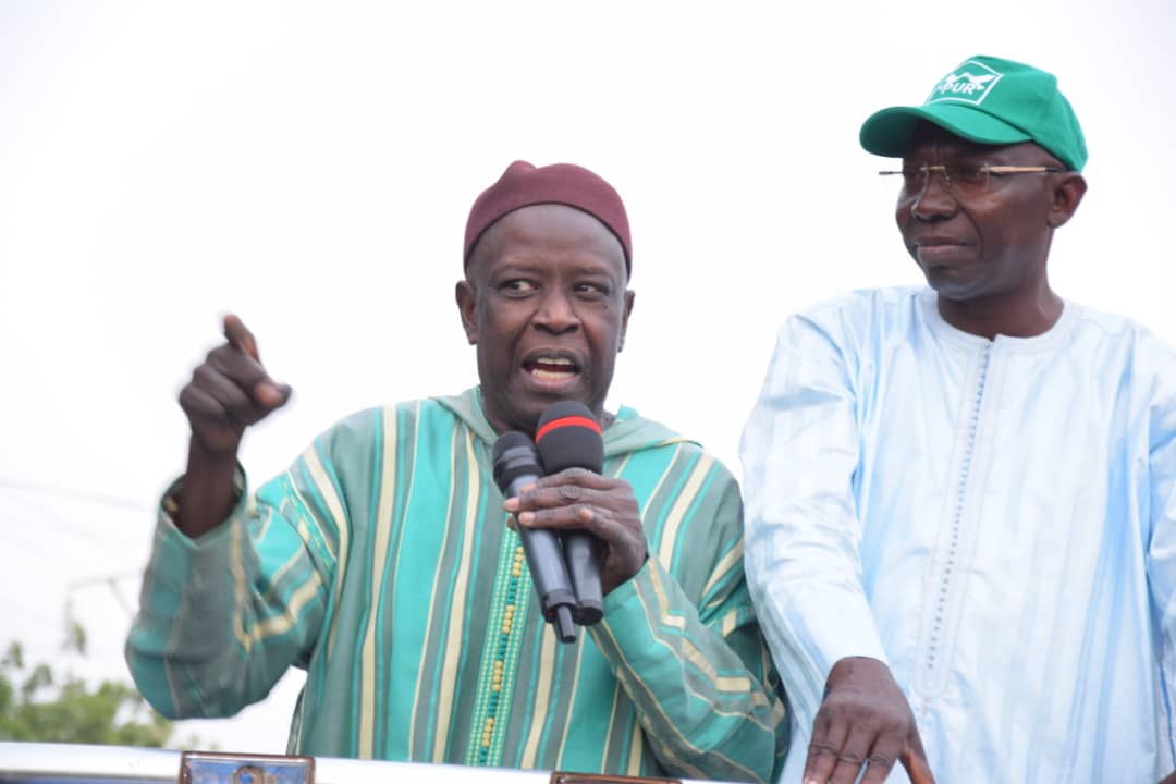 (18 Photos) – Serigne Mansour SY Djamil en campagne avec Issa Sall