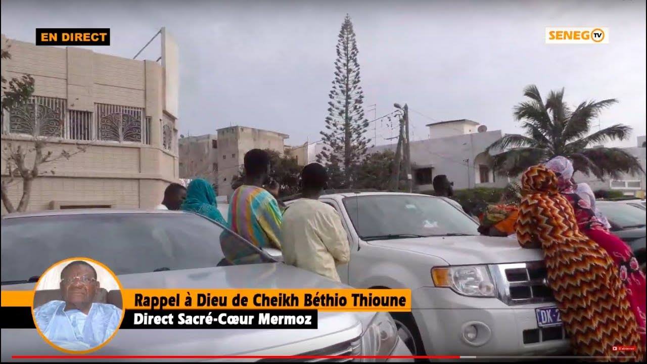 Rappel à Dieu de Cheikh Béthio Thioune : Revivez le direct depuis Mermoz