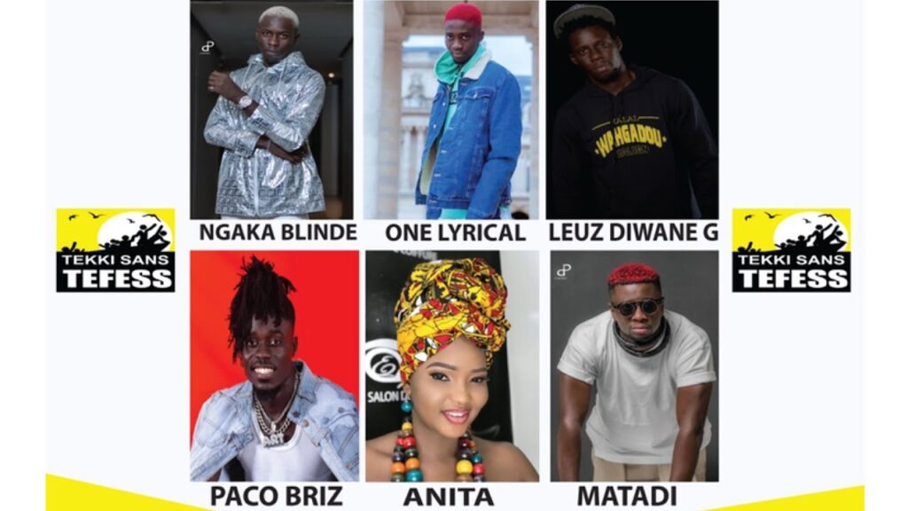 Tekki sans Tefess »: Ngaaka, Paco briz, Matadi, Leuz diwane G, One ...