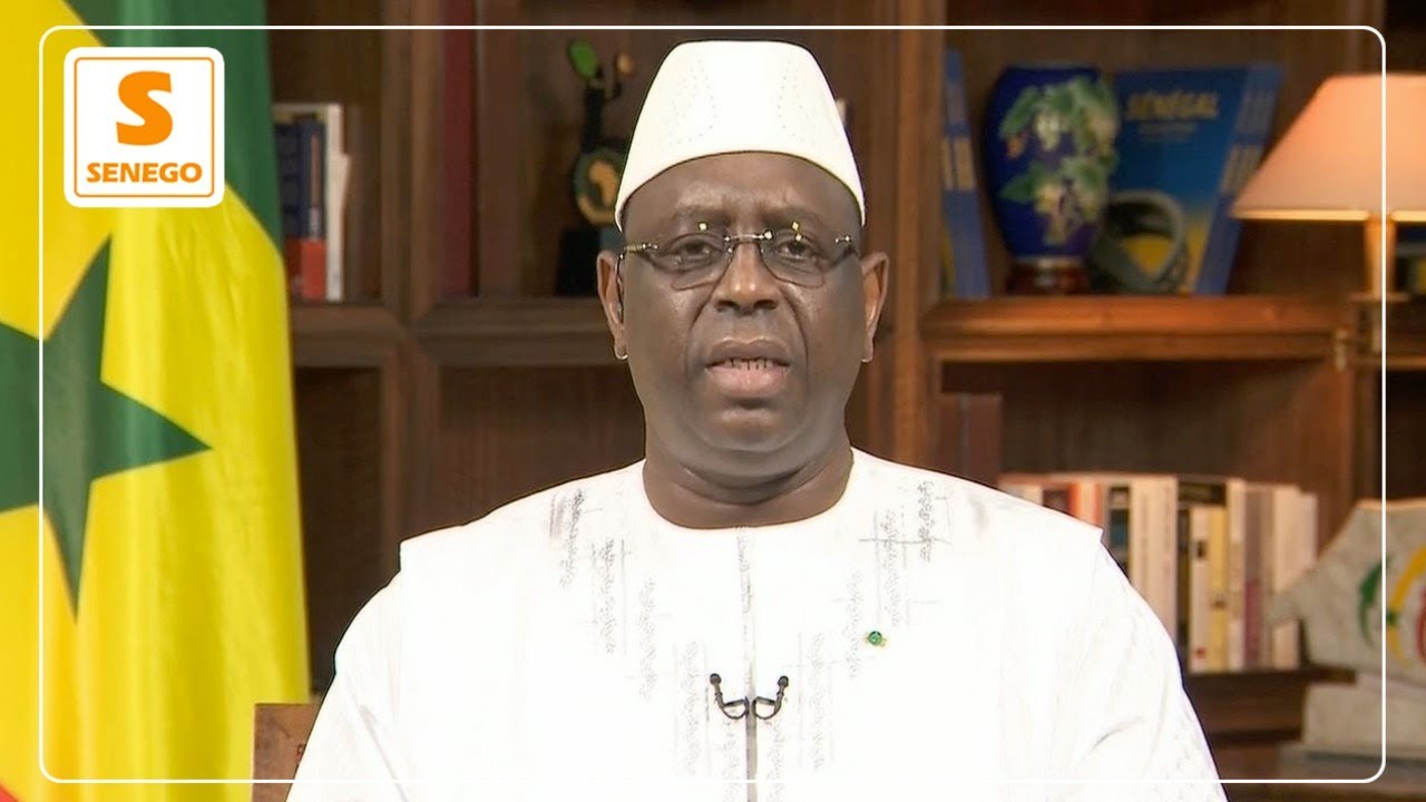 Adresse à La Nation Voici Lintégralité Du Discours Du Président Macky