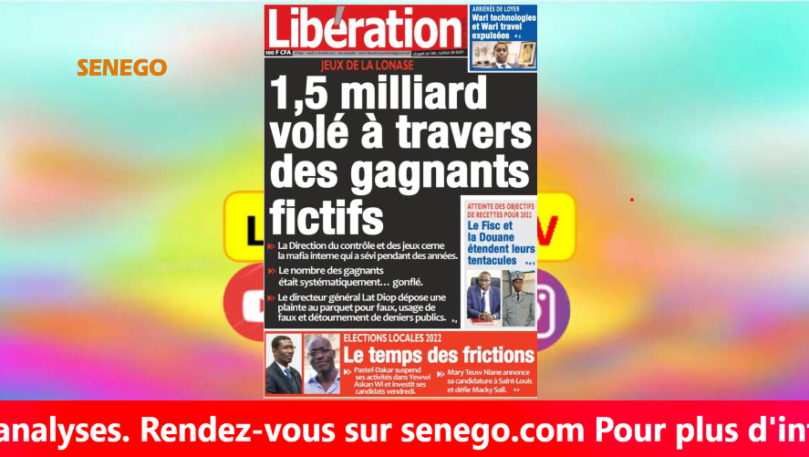 Revue Des Titres En Français Du Jeudi 21octobre 2021 Vidéo