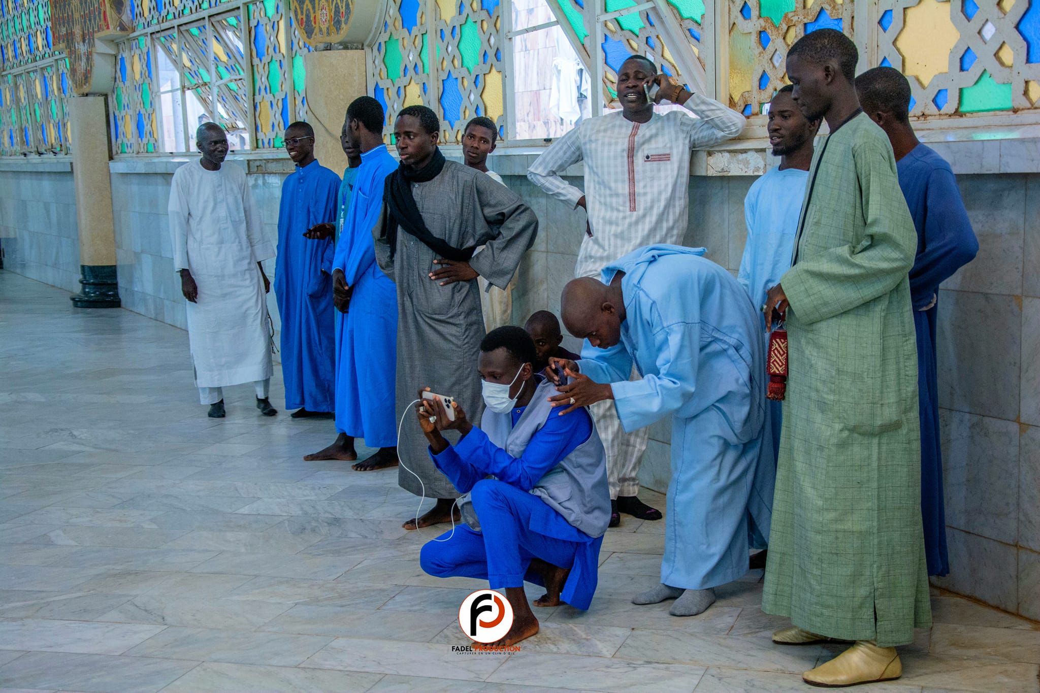 Distribution de Ndogou à la Mosquée de Touba en images