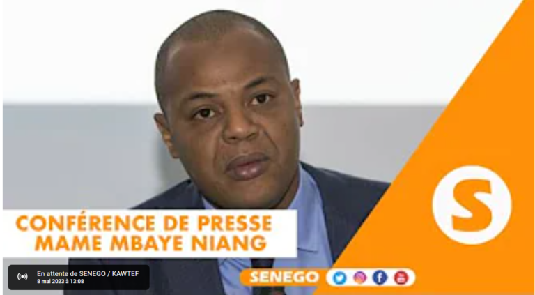 Procès en appel contre Sonko - Suivez en direct la déclaration de Mame Mbaye Niang (Senego-TV)