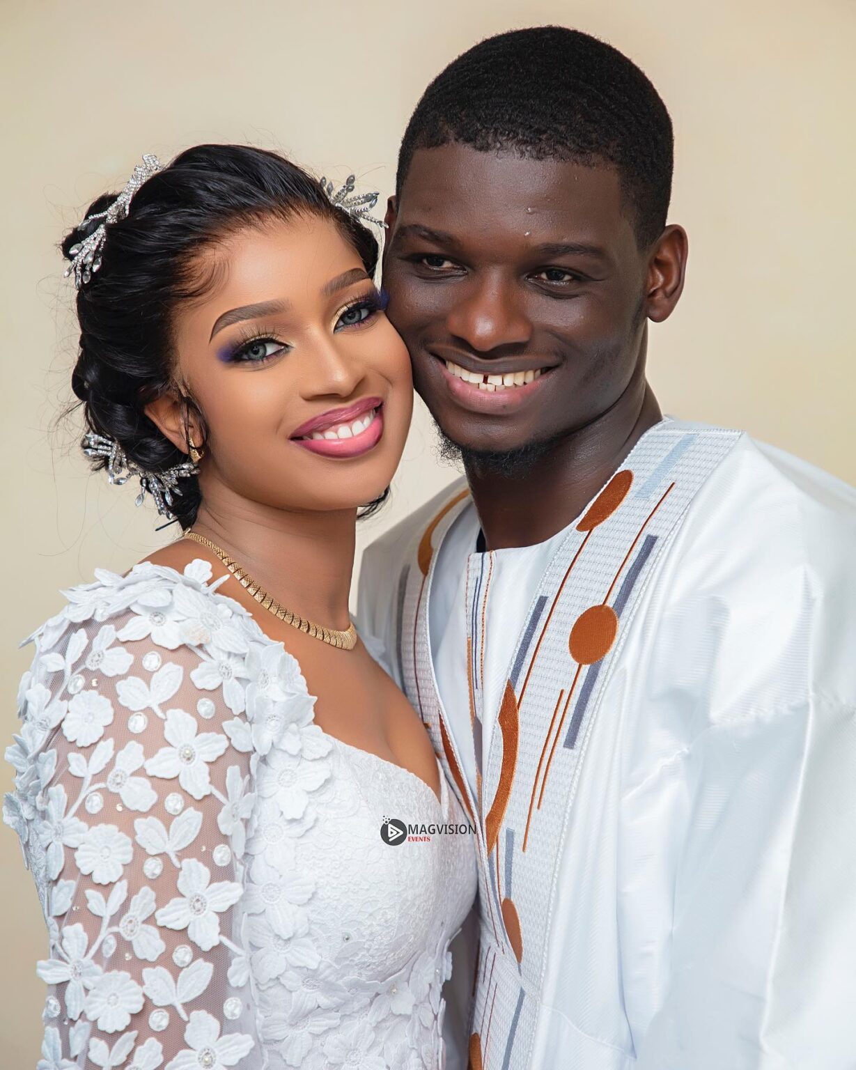 Mariage Magvision, le photographe avec sa belle nymphe en images