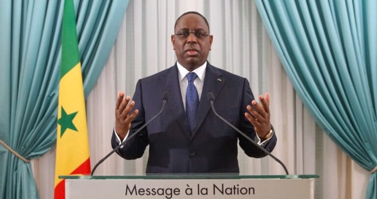 Nouvel An Revivez Le Discours à La Nation Du Président Macky Sall Vidéo