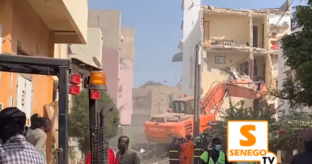 Effondrement immeuble à Khar Yalla : Un bébé de 9 mois sorti des décombres sans égratignure