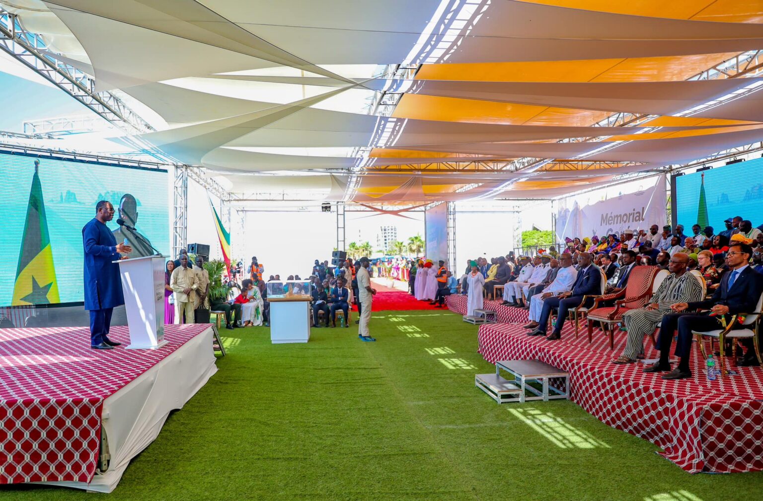 Corniche Ouest de Dakar : En images, la pose de la première pierre du ...