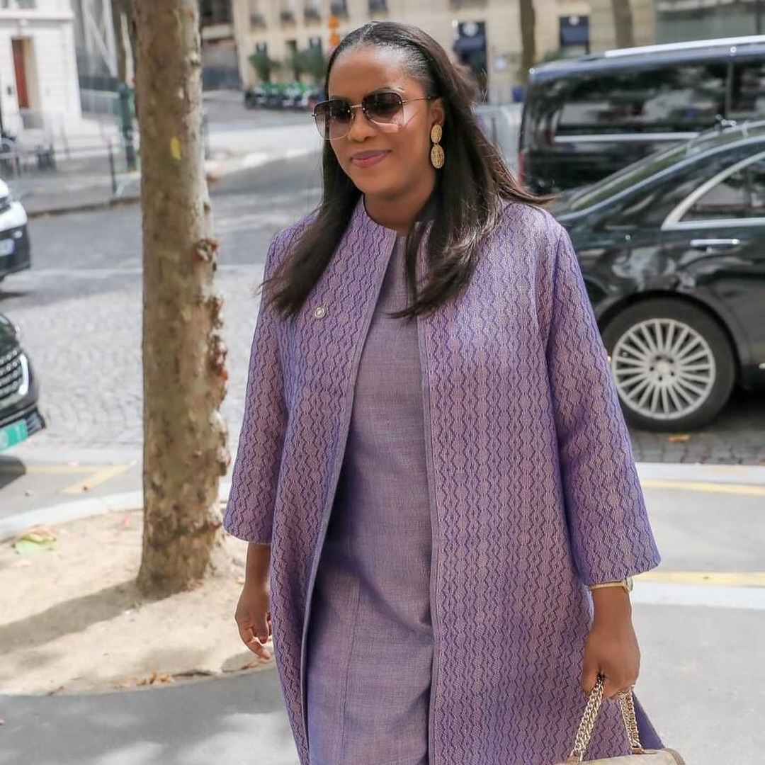 Le Style de la Première Dame Absa Faye lors du Dîner de Gala des Jeux ...