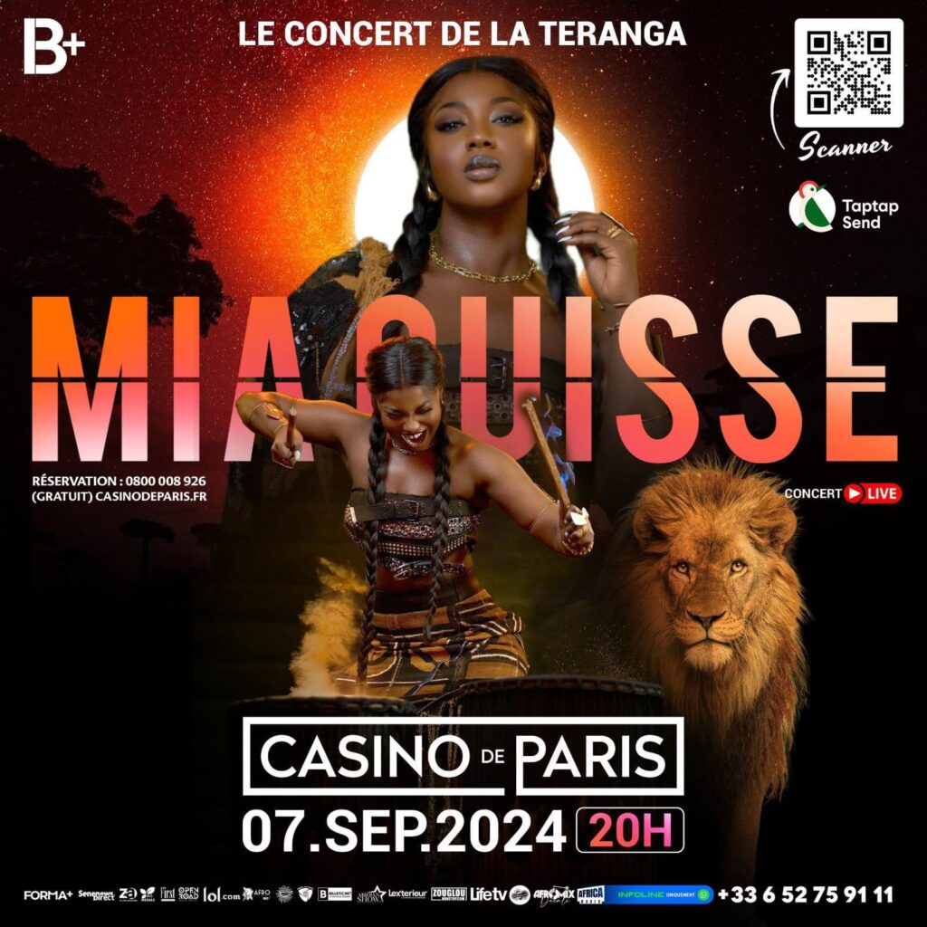 Concert de la Teranga: Mia Guissé annonce un succès retentissant…