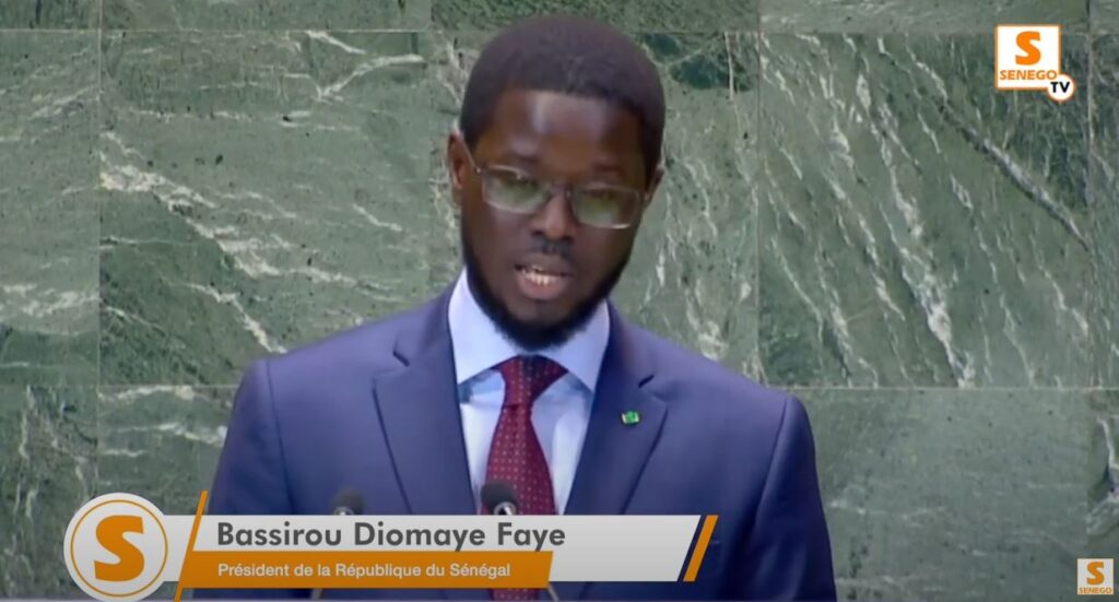New York – Diomaye Faye s’attaque à l’endettement : « Notre futur ne ...