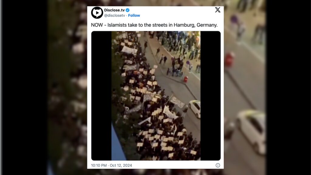 Allemagne : Manifestation à Hambourg en faveur d'un califat