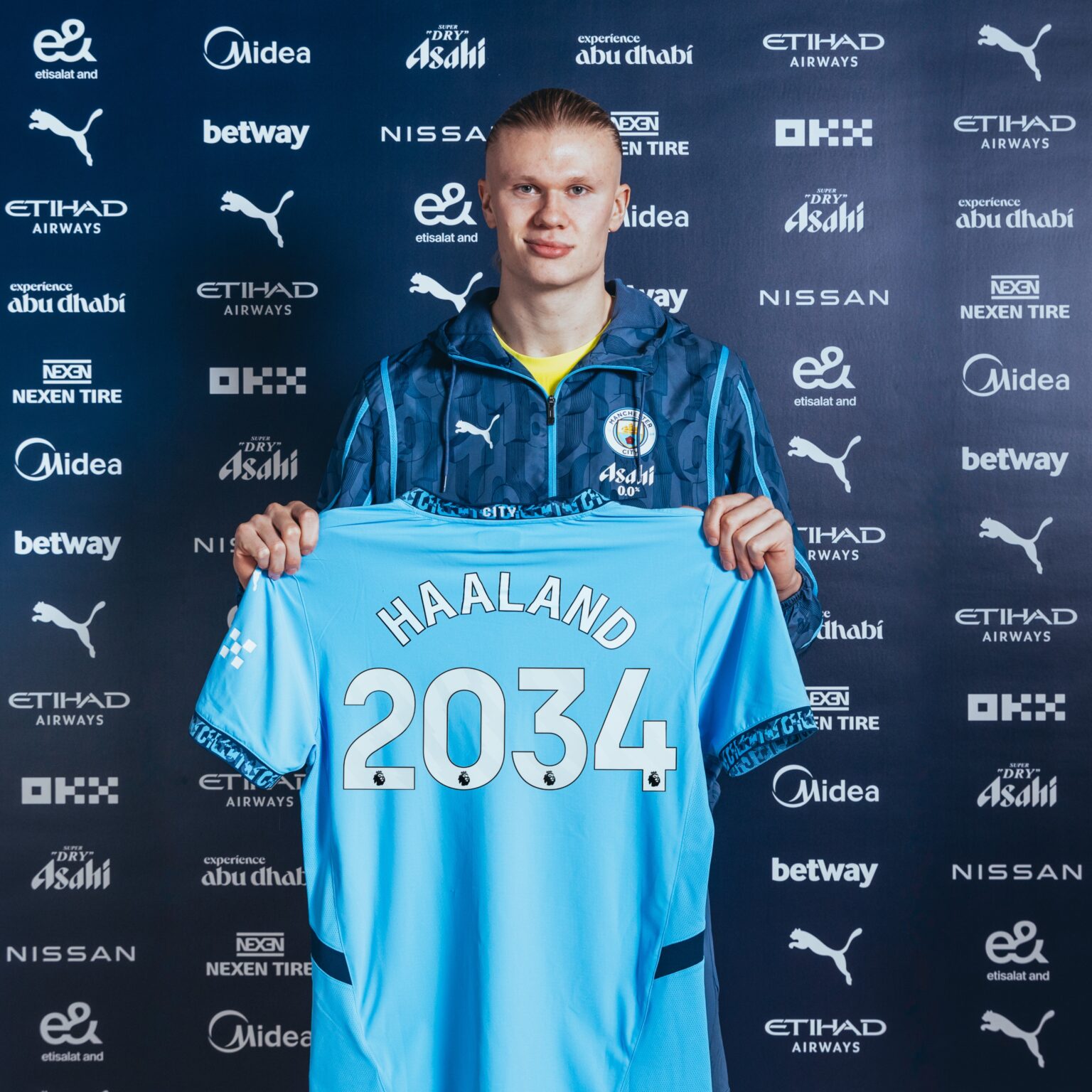 Manchester City: Découvrez le nouveau contrat hallucinant de Erling Haaland