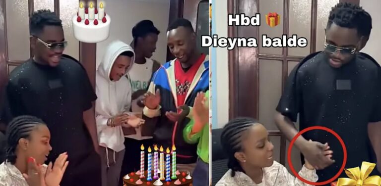 Dieyna Baldé célèbre son anniversaire avec son époux dans une ...