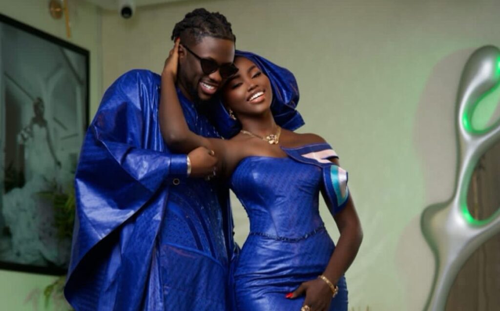 Fatou Ndiaye et Bass Thioung séduisent par leur élégance pour la Korité ...