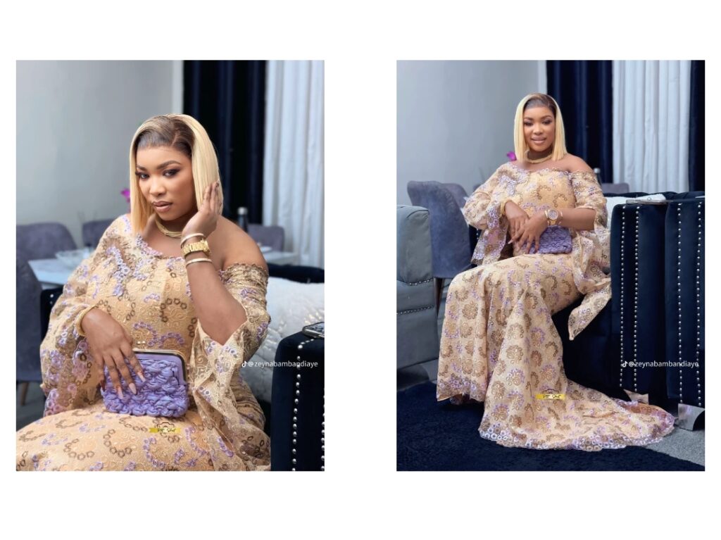 Zeyna Bamba illumine la célébration de la Korité avec une tenue ...