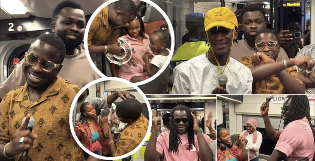 Sidy Diop et Tarba Mbaye improvisent un concert dans le TER : La ...