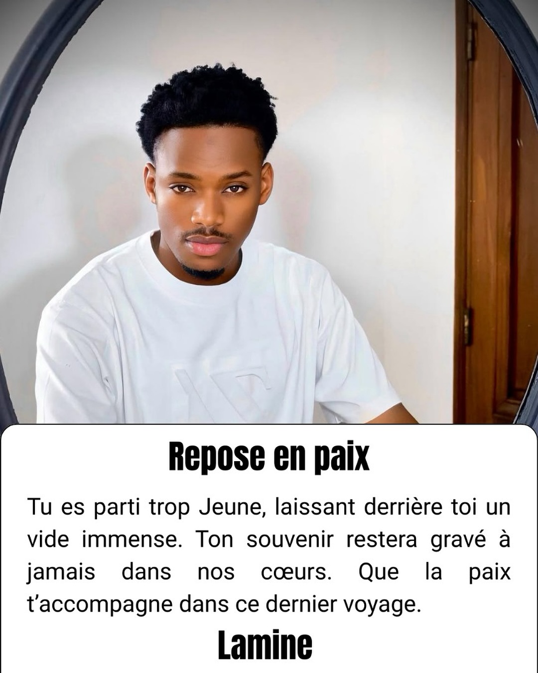 Nécrologie : Le jeune chanteur Lamine Diallo Séne, 19 ans, tué à Mbour