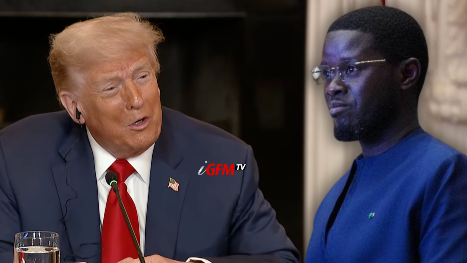 Donald Trump salue « le travail fantastique » du Président Diomaye Faye ...