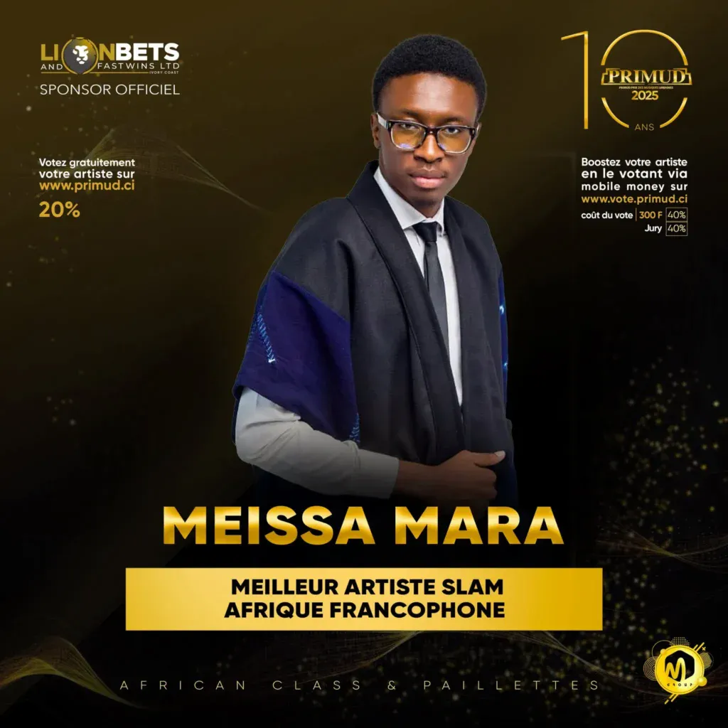 Meissa Mara nominé aux Primud 2025 : Le slameur représentera le Sénégal en Côte d’Ivoire