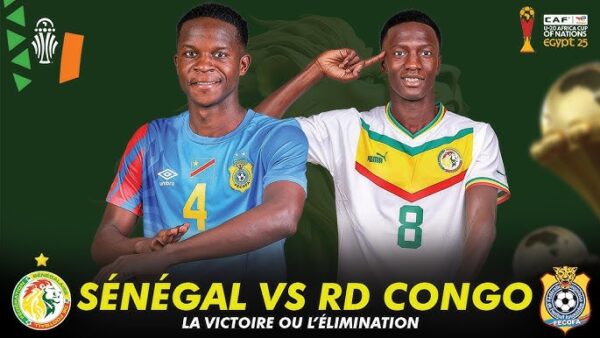 Direct : Suivez en direct le match RD Congo – Sénégal