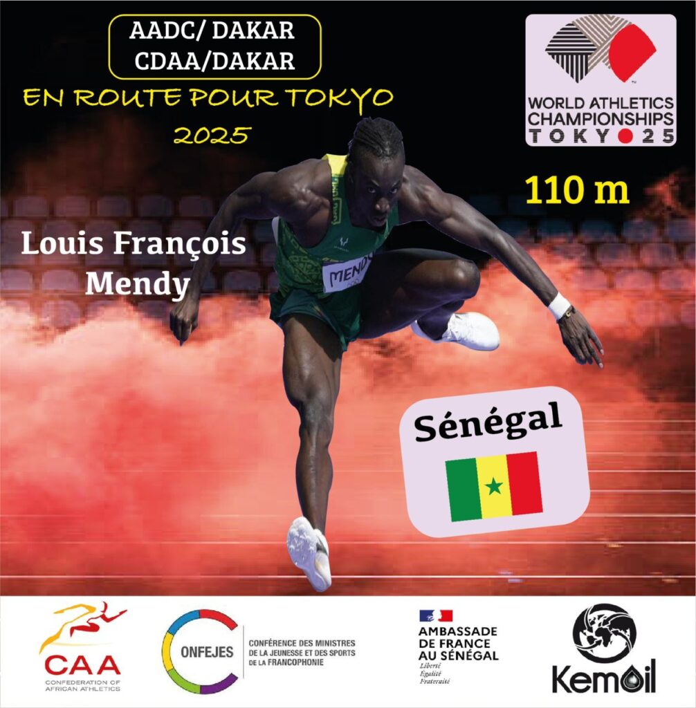 Tokyo 2025 : 7 athlètes du Centre Africain de l’Athlétisme de Dakar ...