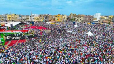 Stade Léopold Sédar Senghor : Revivez le Terra Meeting d’Ousmane Sonko