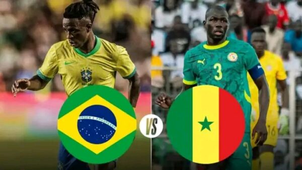 Match amical : Le Sénégal mené face au Brésil à la pause