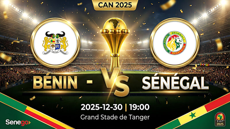 DIRECT – Bénin vs Sénégal : suivez le match de la CAN 2025 en live sur ...