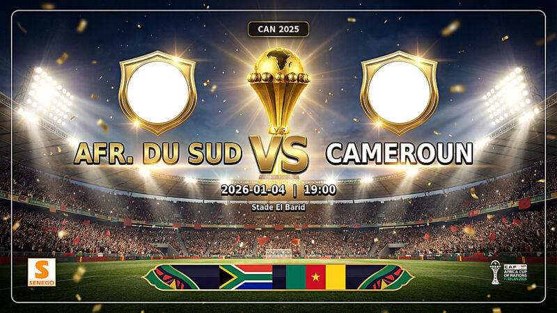 DIRECT – Afrique du Sud vs Cameroun : suivez le choc des huitièmes en ...