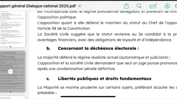 Hawa Abdoul BA défend les articles L29 et L30 : « Le peuple doit rester ...