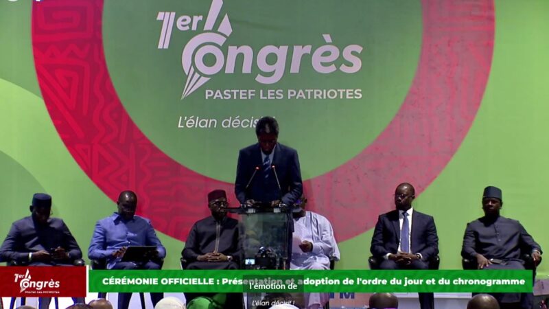 En direct : le 1er congrès de PASTEF s’ouvre à Dakar